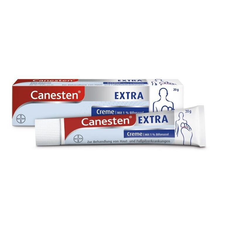 Canesten® EXTRA Creme, 20 g - For use with foot and skin fungus