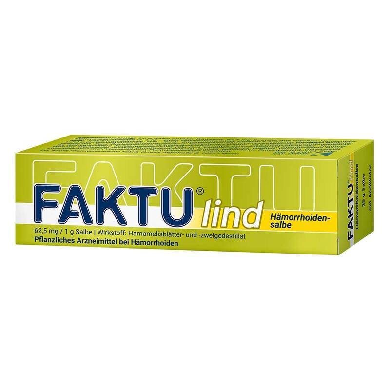 FAKTU lind hemorrhoid ointment , 25 g