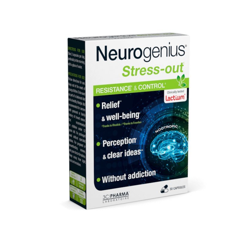 Neurogenius etudiant - LES 3 CHENES - 30 tabs - Memory, Concentration