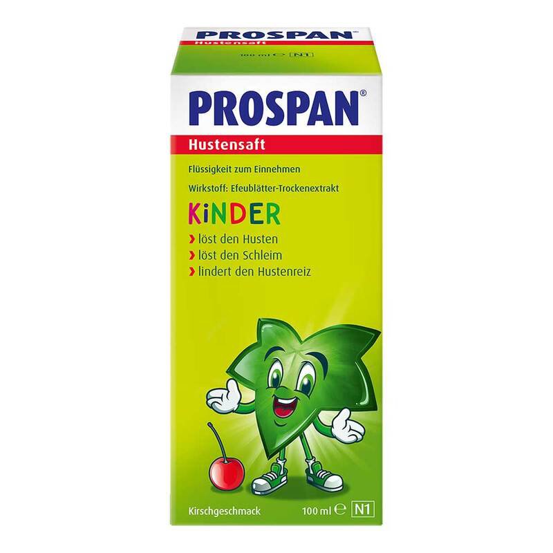 PROSPAN Kids cough syrup, Cherry flavour 100 ml