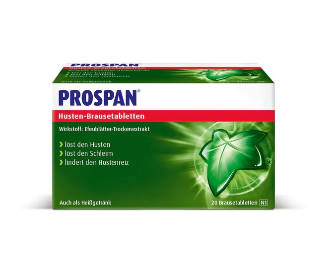 Prospan cough effervescent tablets, 20 pcs. Tablets