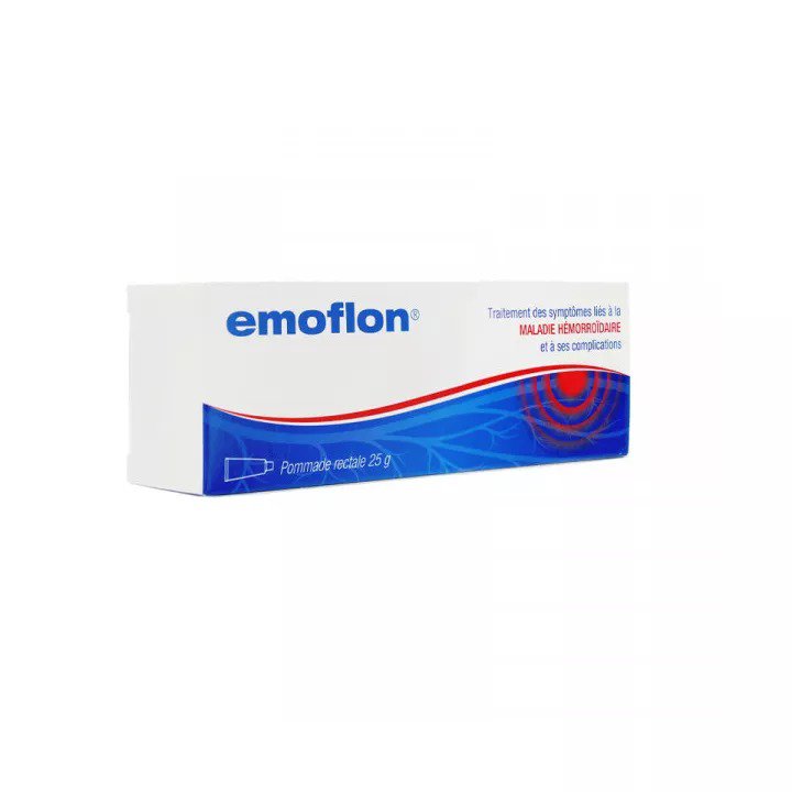 Emoflon rectal ointment for hemorrhoids 25g