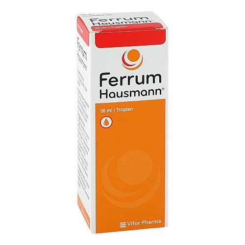 Ferrum Hausmann Oral Drops, 30 ml - iron(III) hydroxide