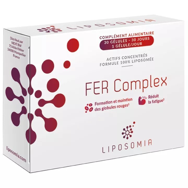 LIPOSOMIA FER COMPLEX 30 Iron Complex capsules