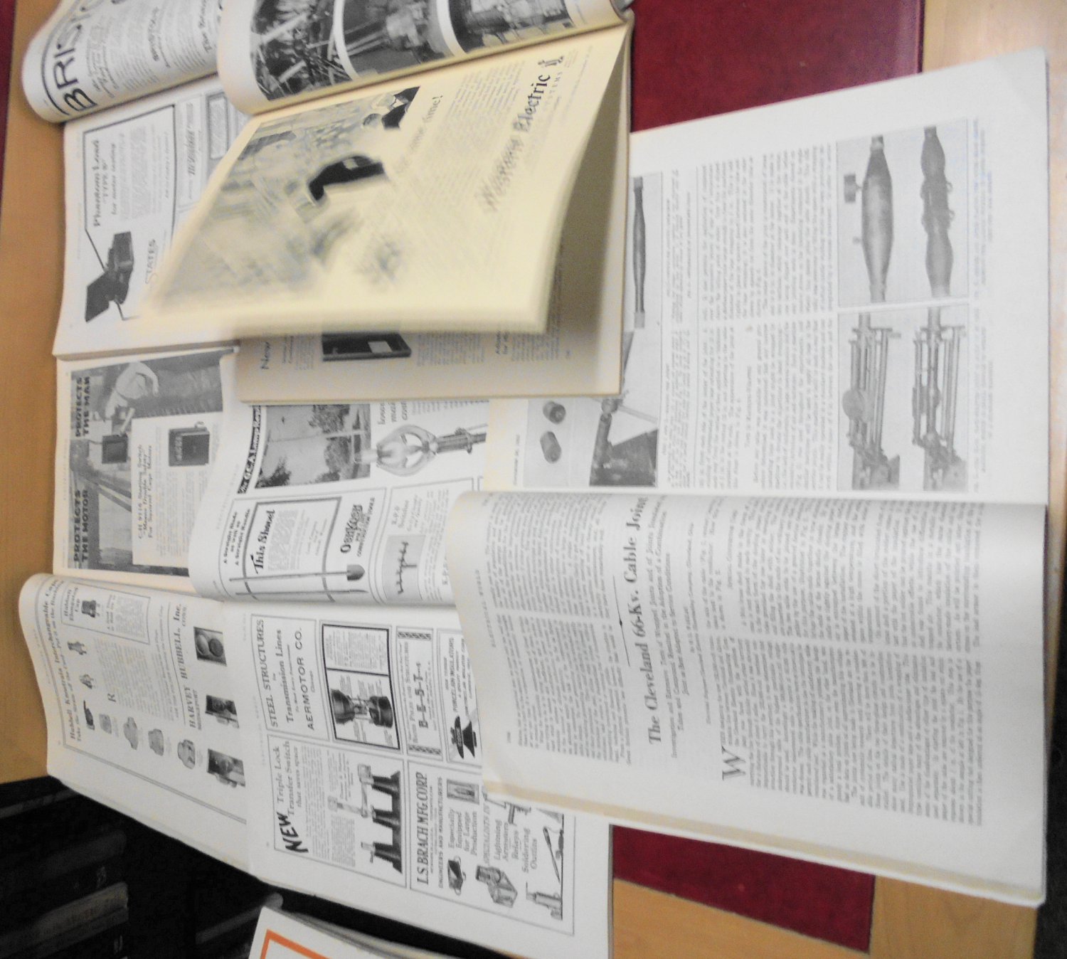 Electrical World magazines 1917-1930 5 issues