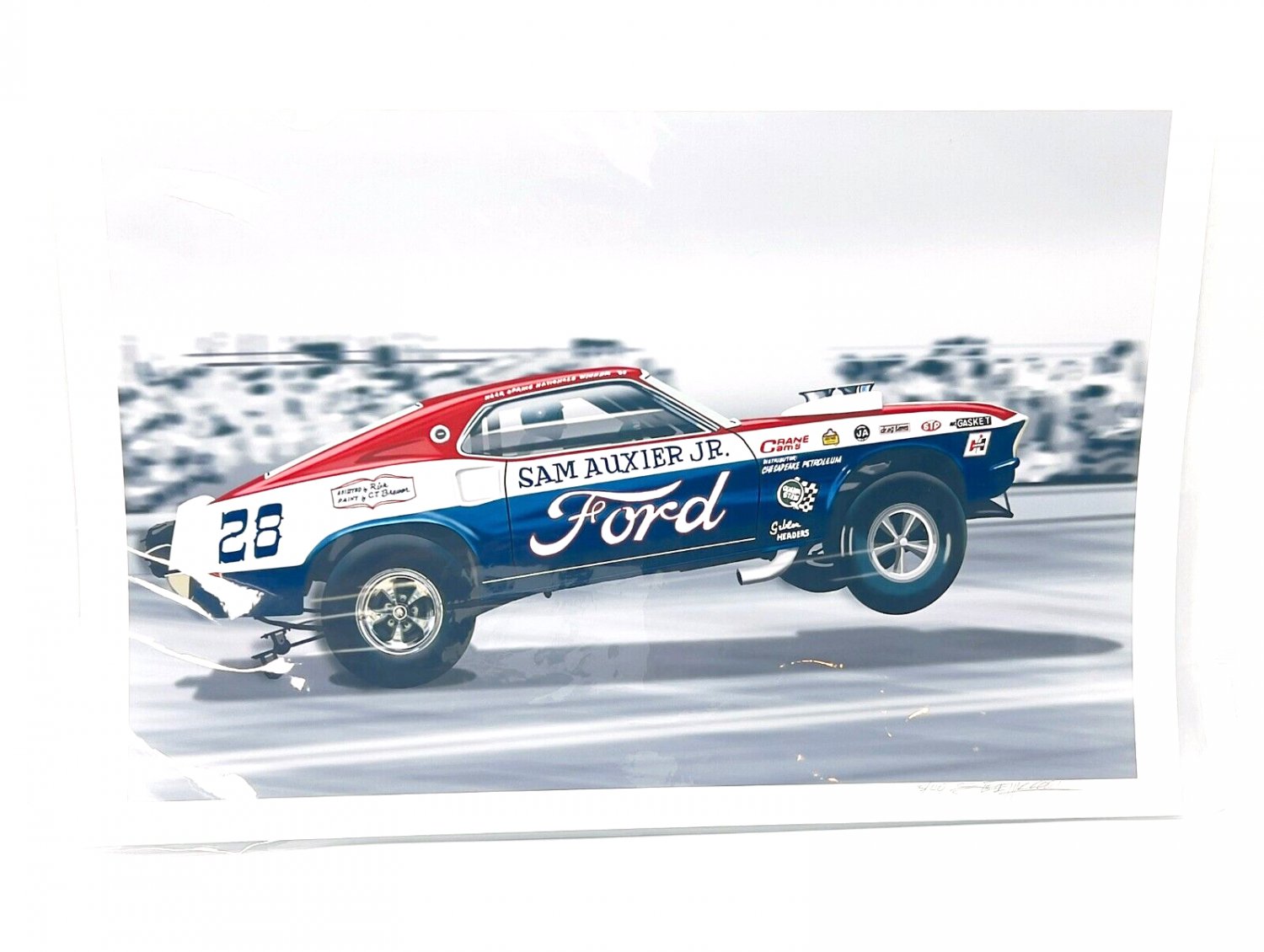 #5/40 by Steve McCool: Sam Auxier Jr's 1969 Mustang Fastback Pro Stock ...