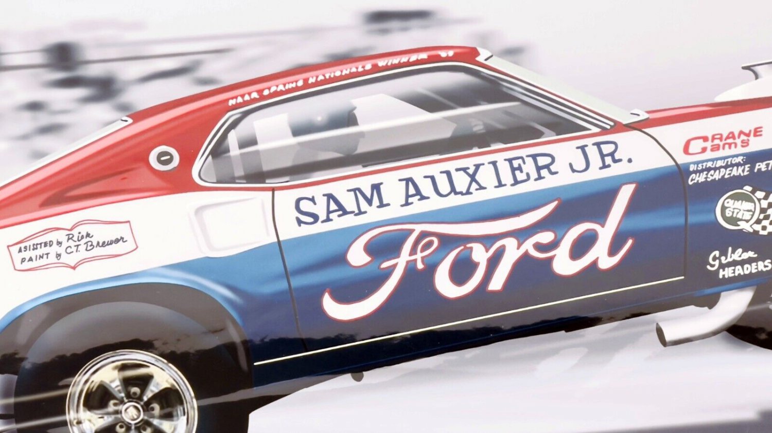 #5/40 by Steve McCool: Sam Auxier Jr's 1969 Mustang Fastback Pro Stock ...