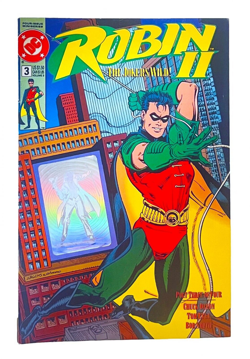 Robin II: The Joker's Wild, Holographic Card #3, '91 DC Comics ( 9.0 VF ...