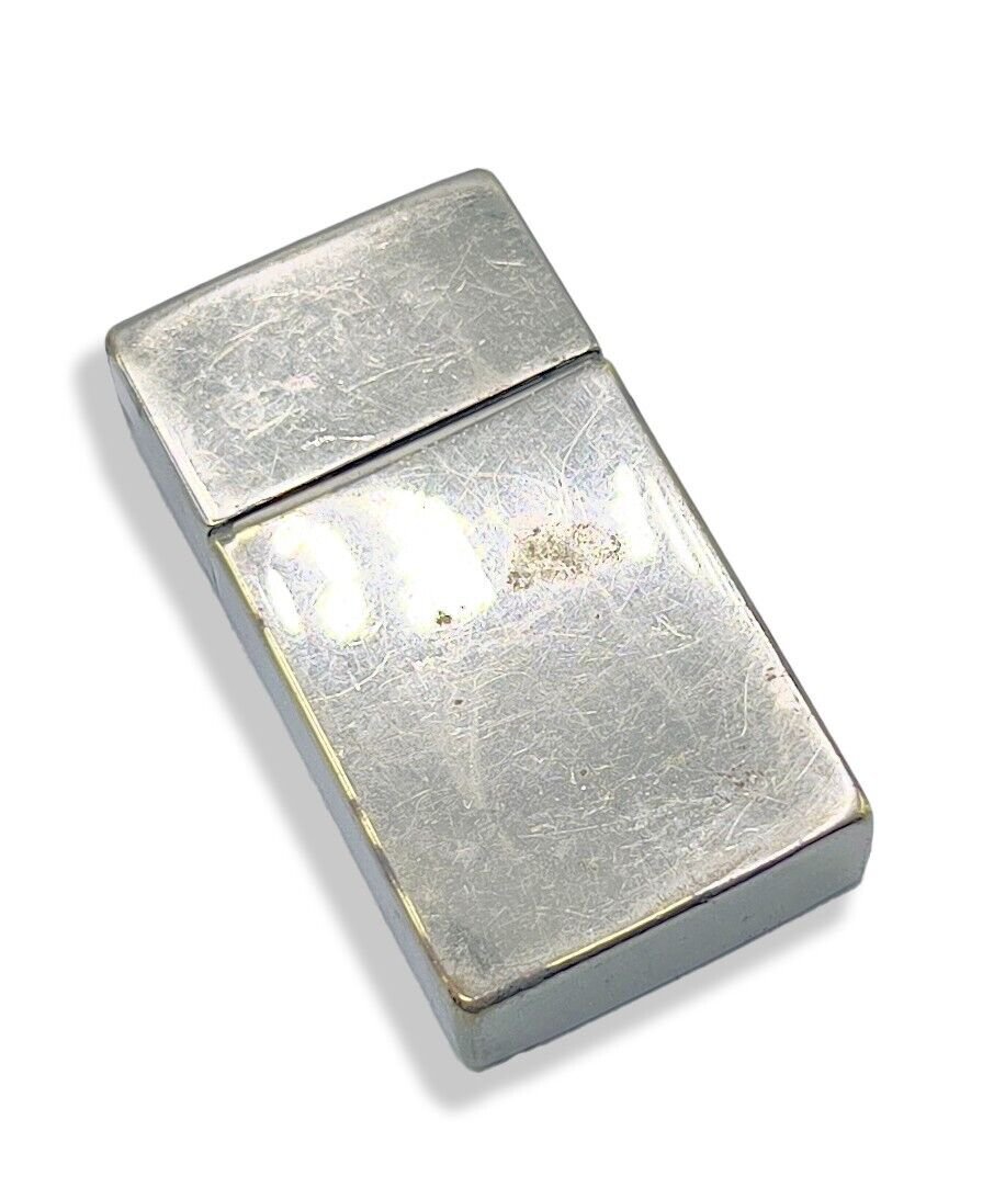 1920s Antique Chrome Gillette Razor Blade Travel Case