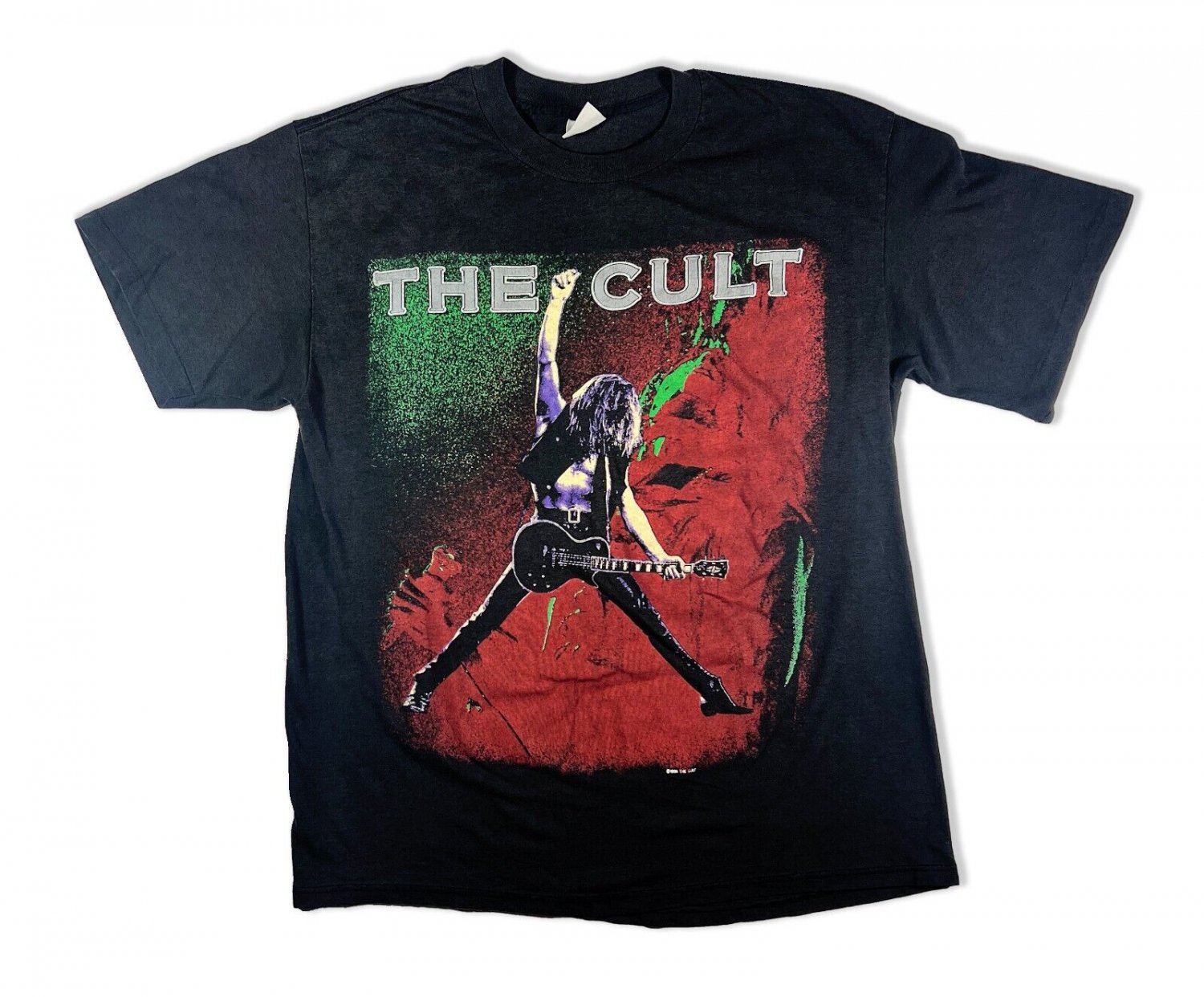 1989 The Cult "Sonic Temple" Vintage Concert Tour T-Shirt, XL