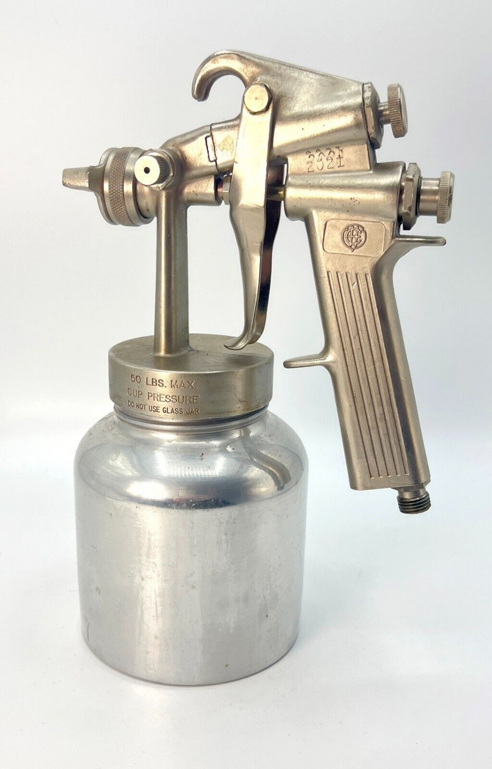 Campbell Hausfeld #2021 Direct Siphon Spray Gun w/ Art Deco Satin ...