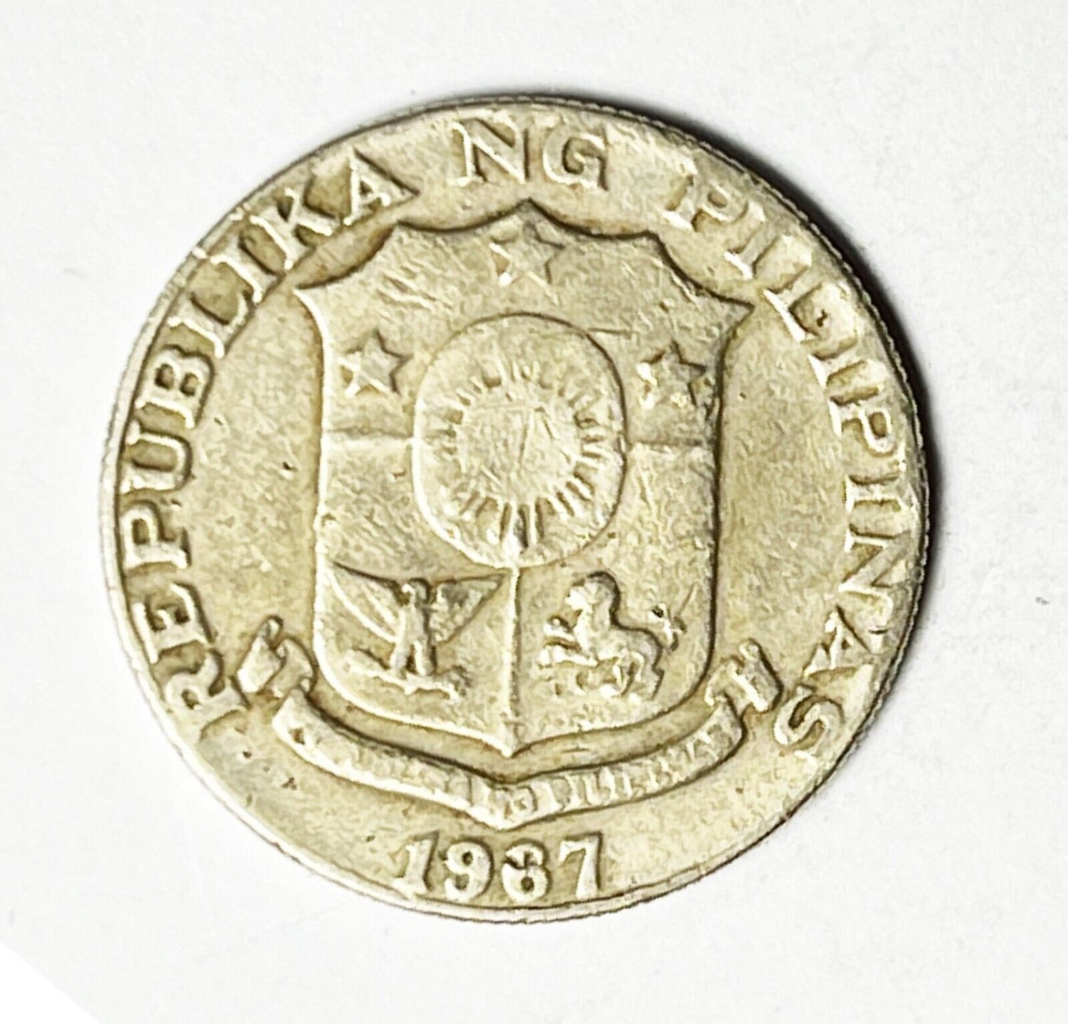 1967 Philippines, Marcelo H. Del Pilar, 50 Sentimos Coin, KM#200