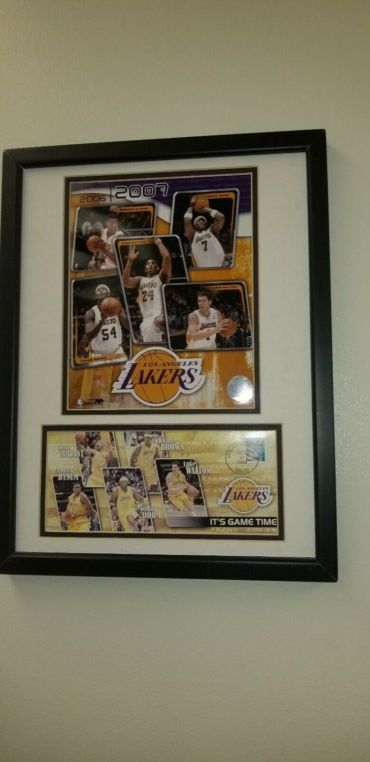 Kobe Bryant Los Lakers 2006-2007 Official USPS Postal Stamp Collectible ...