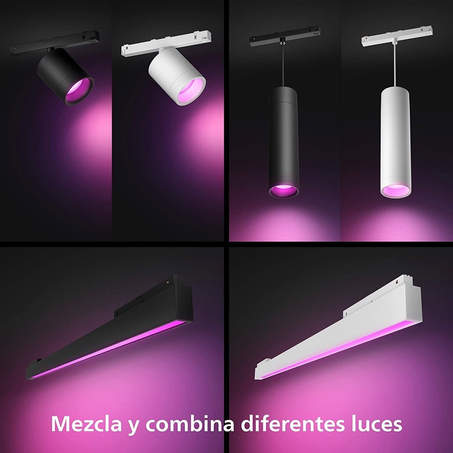 Philips Hue - Perifo Lighting IN Rail White And Colour Ambiance, Set Lane