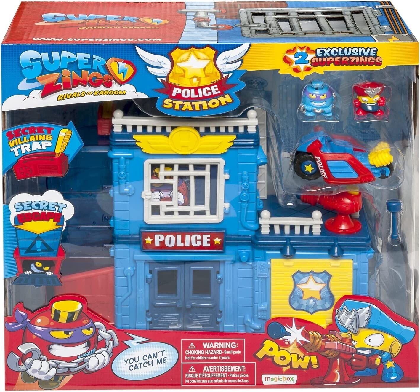 SUPERTHINGS RIVALS OF Kaboom Superzings - Station Of Police (PSZSP112IN01)