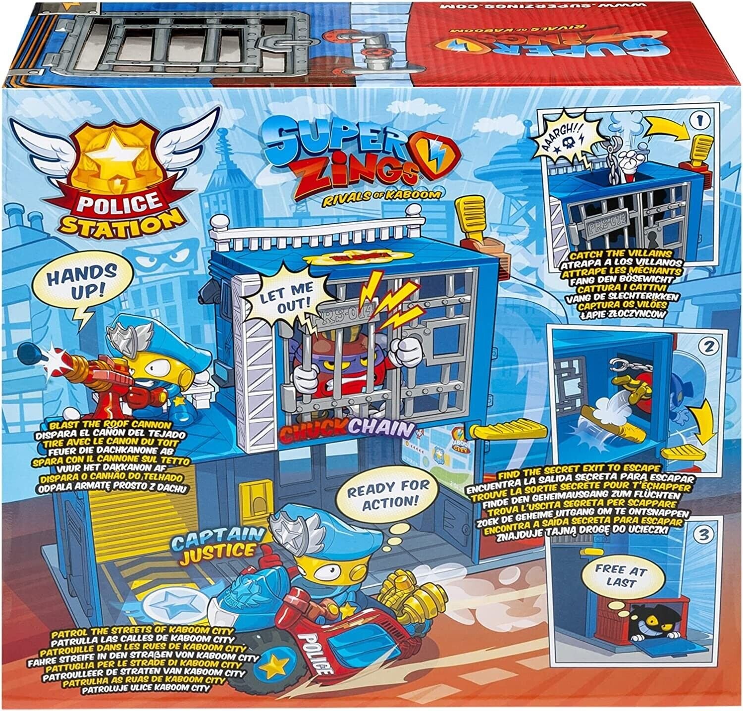 SUPERTHINGS RIVALS OF Kaboom Superzings - Station Of Police (PSZSP112IN01)