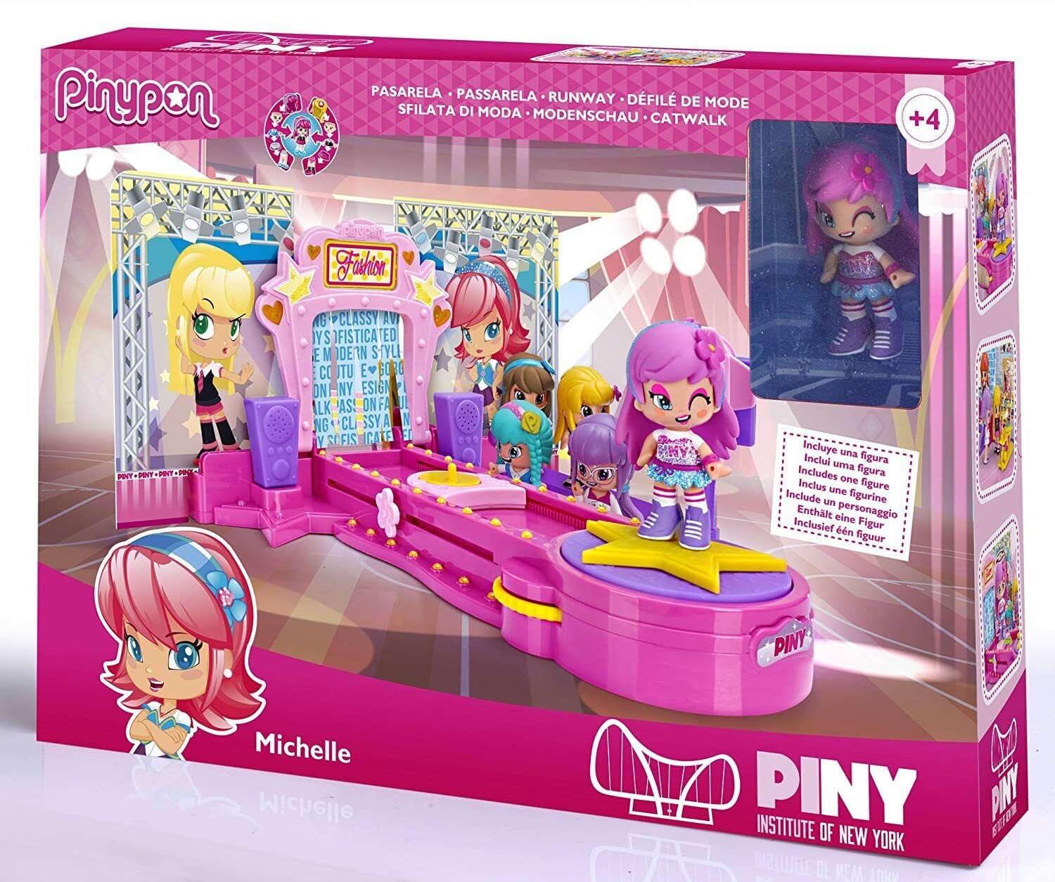 Pinypon By Piny Catwalk, Doll And Accessories Fashion (Famosa 700013070