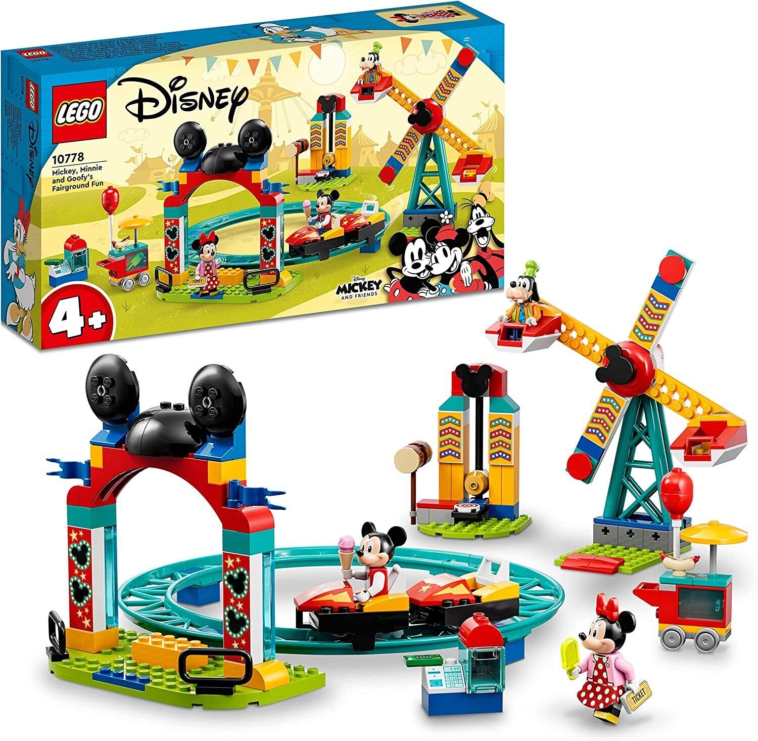 LEGO 10778 Disney Mickey And Friends World Of Fun Of Mickey, Minnie And Goo
