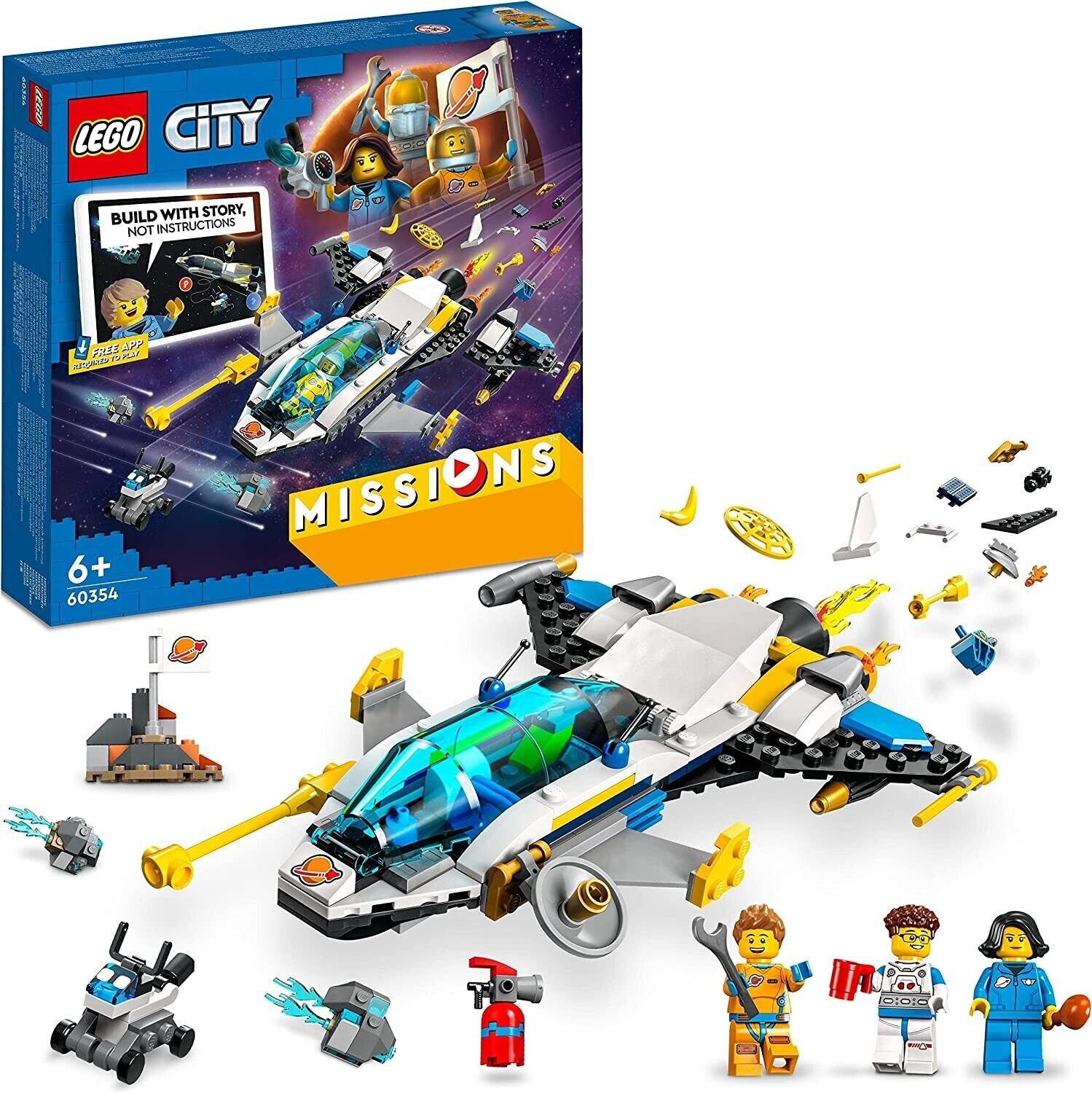 LEGO 60354 City Missions Of Exploration Space Of
