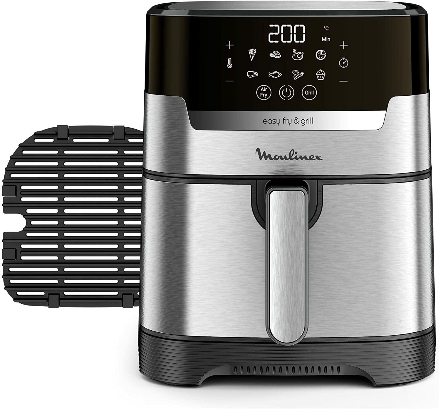 Moulinex Easy Fry & Grill EZ505D Frier Of Air Hot 1400W 142oz 8 Program