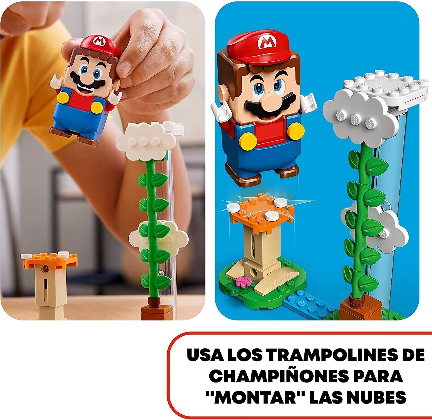 LEGO 71409 Super Mario Set Of Expansion: Challenge IN The Clouds Great ...