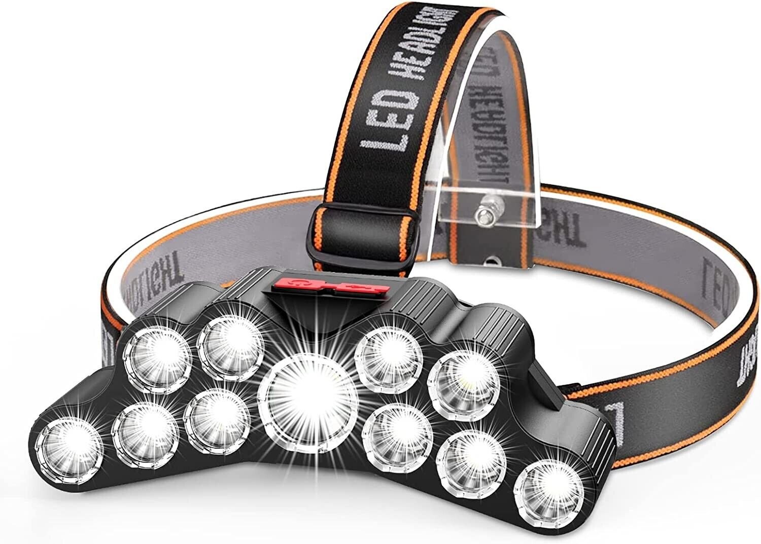 Flashlight Front LED Rechargeable, High Power 4 Modes, Range Of 328 1 ...