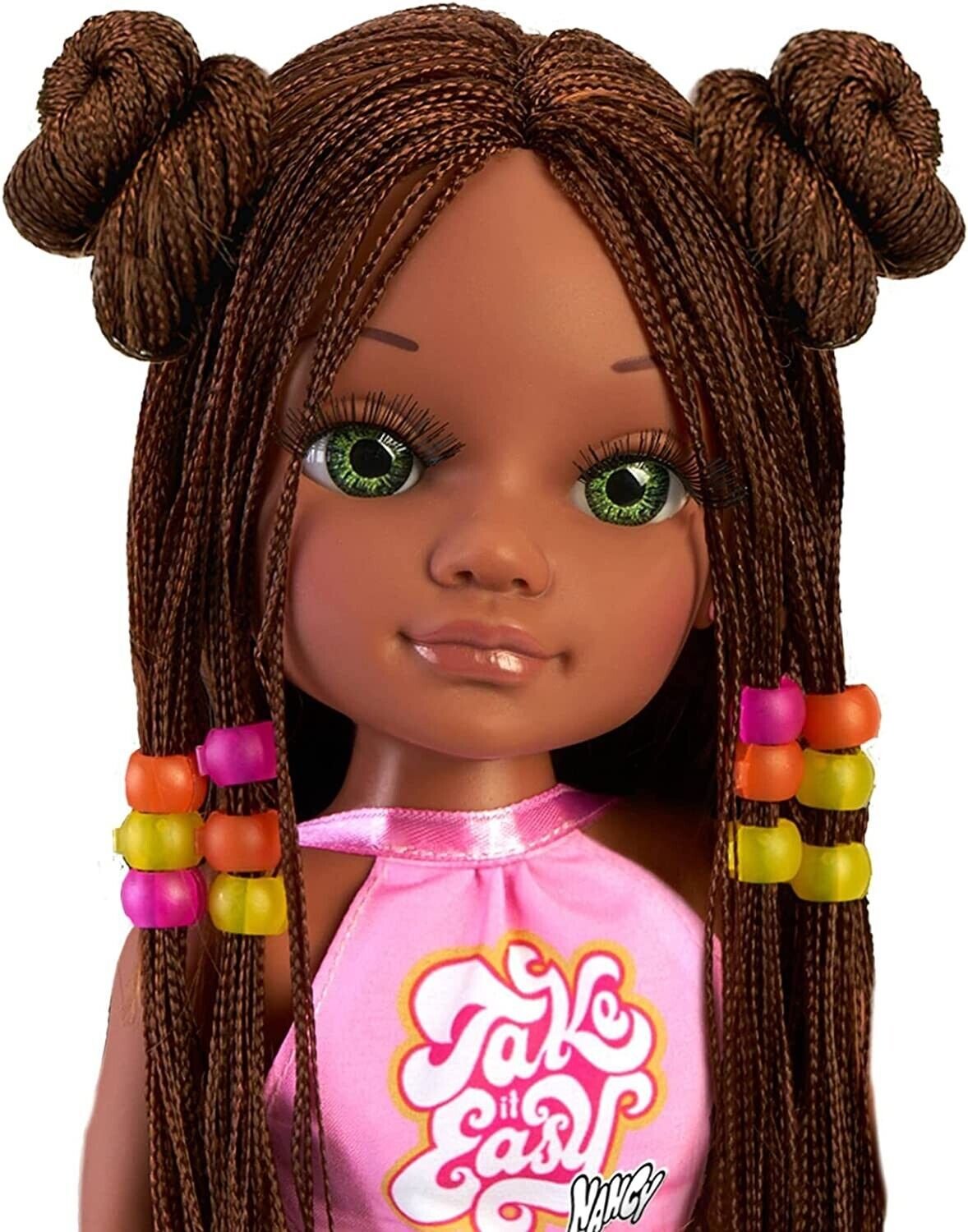 Nancy - Un Día Of Braids Brunette, Doll with Plaits And Accessories for ...