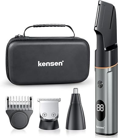 Male Body Shaver, Waterproof Men's Body Epilator, 4 in 1