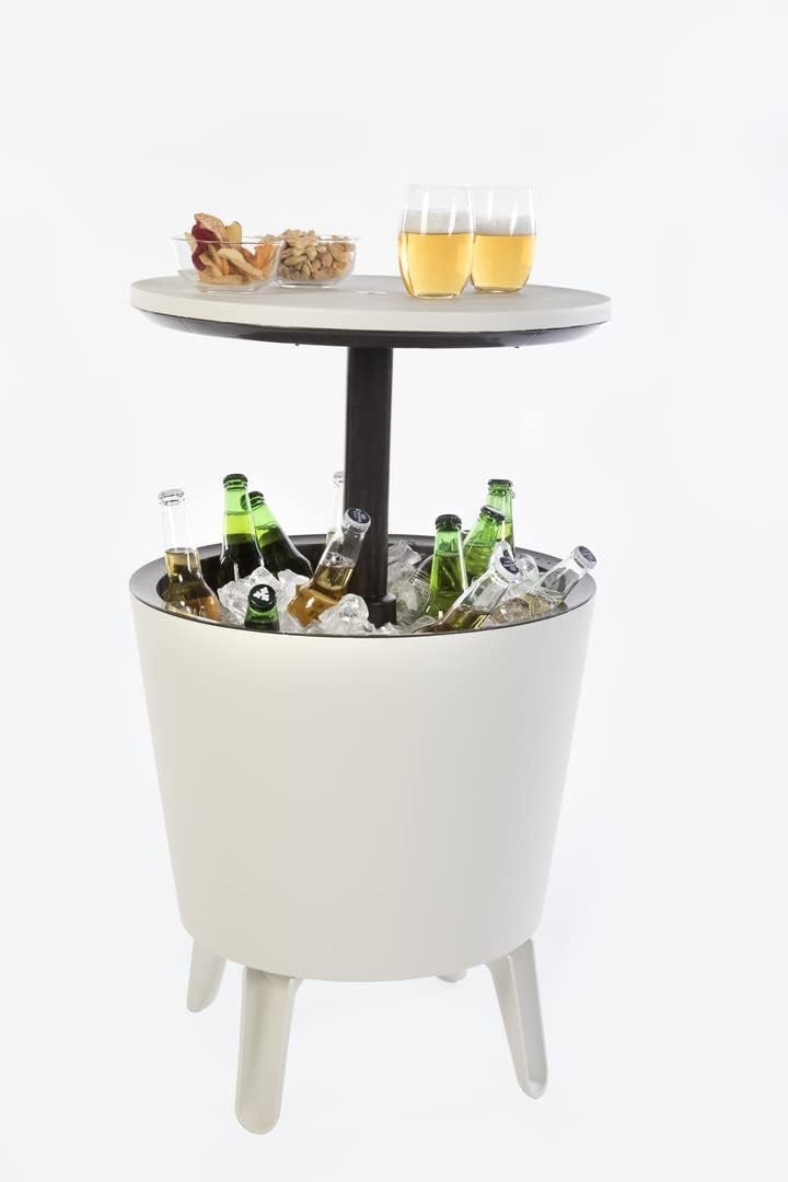 Keter Cool Bar - Outdoor and Garden Cooler Table, Capacity 30 L, 45 ...