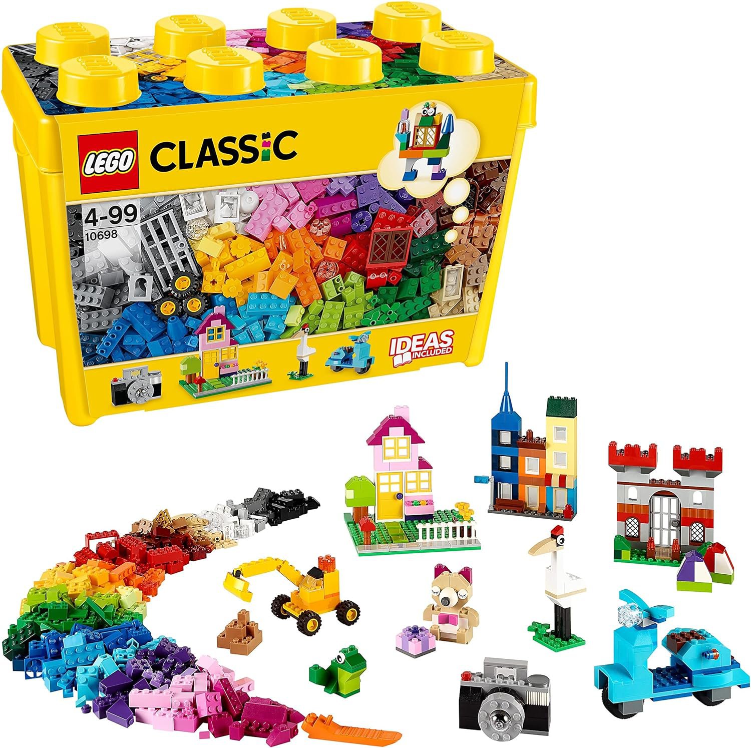 LEGO Classic Large Creative Brick Box, Building and Craft Toys