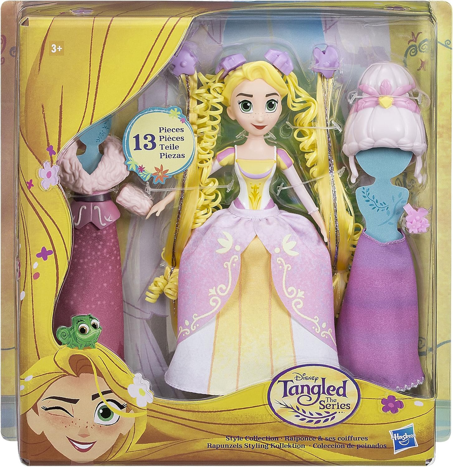 Tangled - Rapunzel Doll Disney Hairstyle Collection Pack (Hasbro C1751EU4),