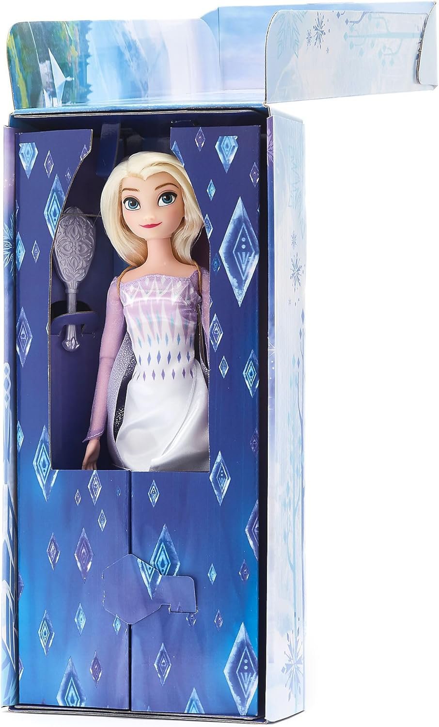Disney Store Official, Frozen 2, Elsa, Classic Doll, 29 cm, Fully Poseable