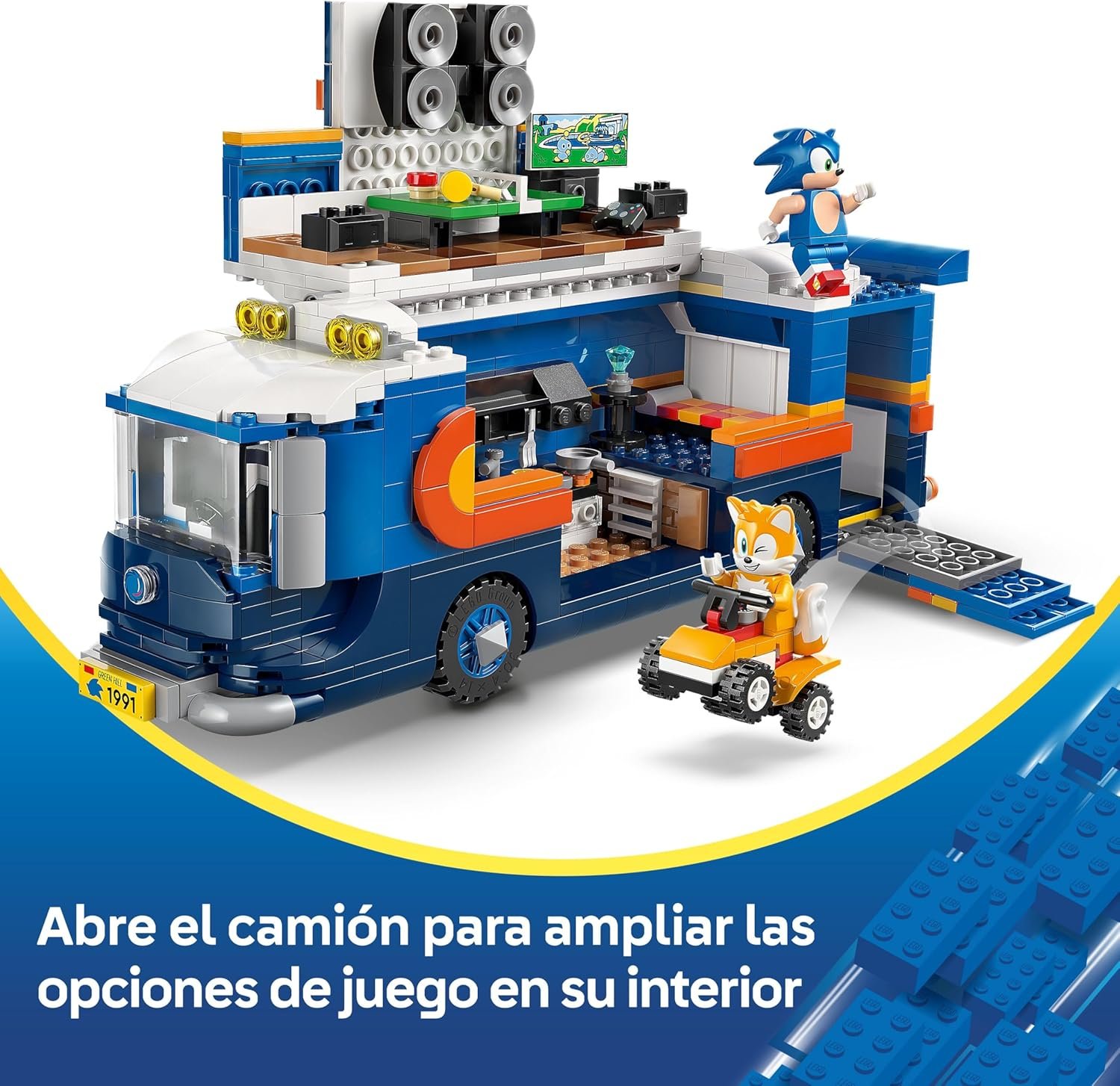 LEGO Sonic The Hedgehog Team Sonic Operations Truck - Interactive