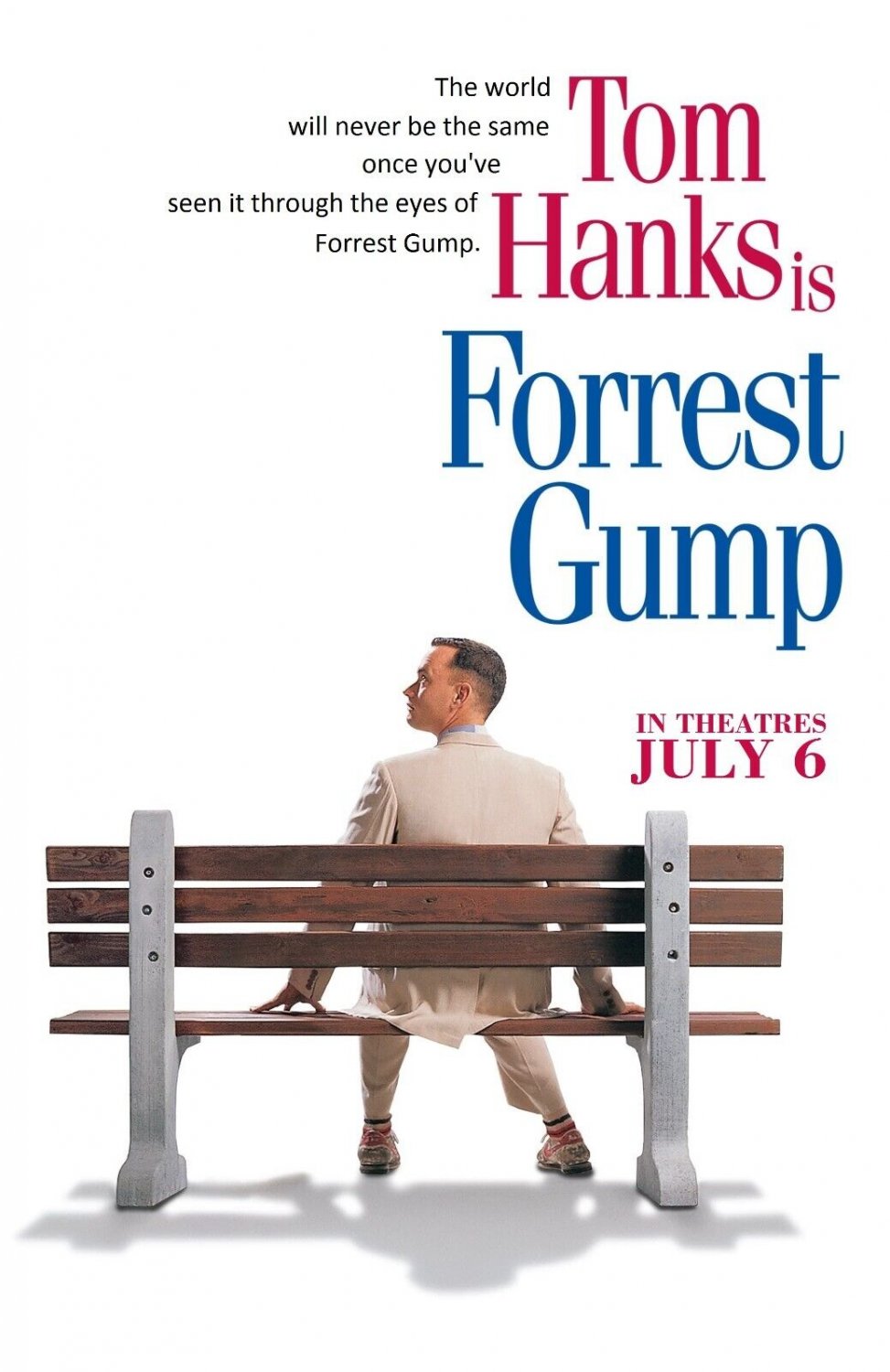 Forrest Gump Movie Poster | Tom Hanks | 1994 | 11x17 | NEW | USA