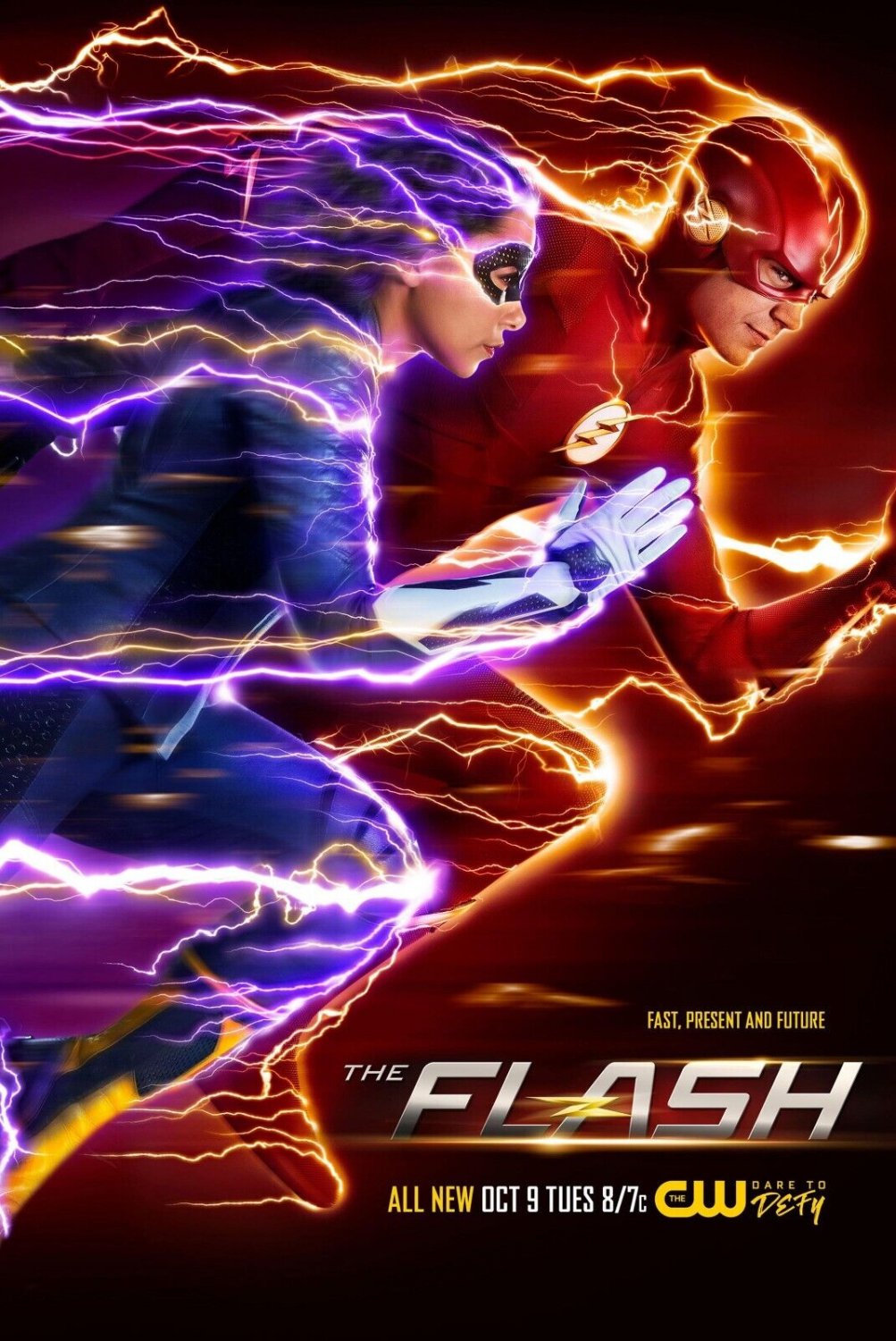 The Flash TV Series Poster | Season 5 | 2018 | 11x17 | NEW | USA