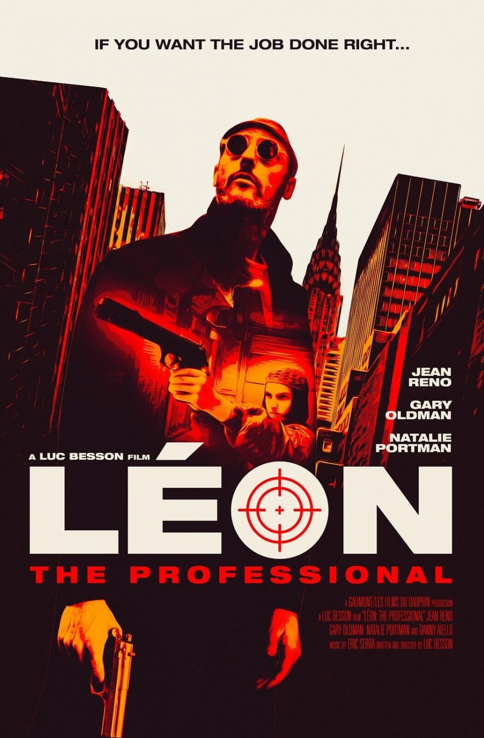 Leon: The Professional Movie Poster | 1994 | 11x17 | NEW | USA