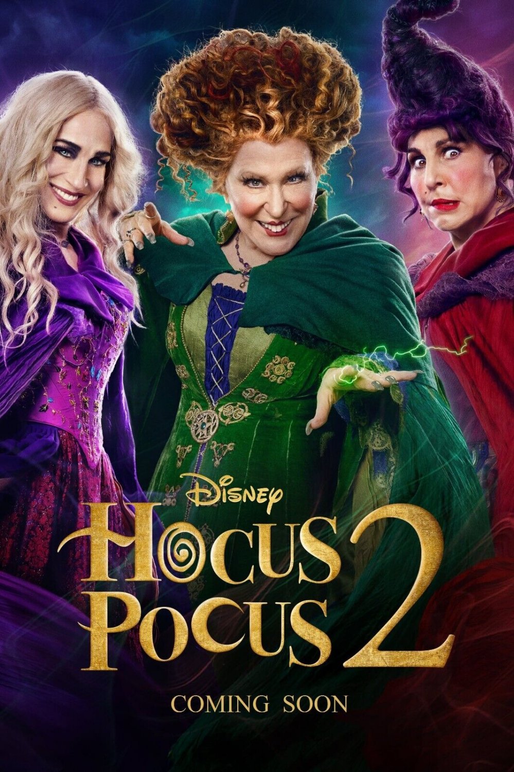 Disney's Hocus Pocus 2 Movie Poster | 2022 | 11x17 | NEW | USA