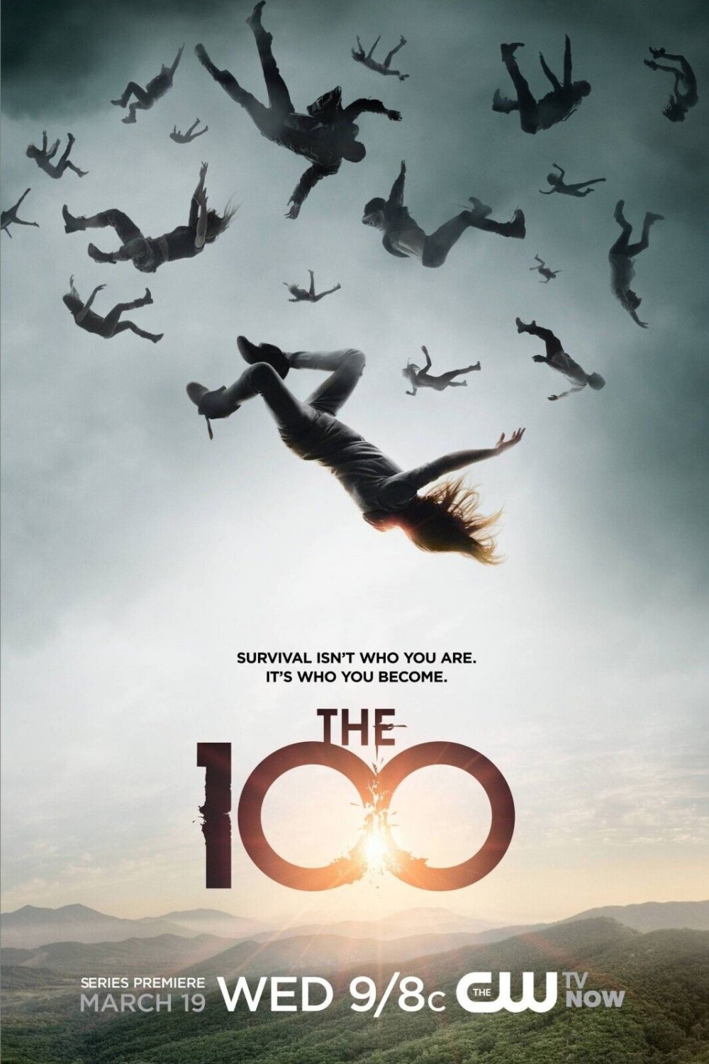 The 100 TV Series Poster | Season 1 | 2014 | 11x17 | NEW | USA