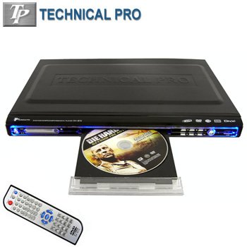 TECHNICAL PRO® DVD/VCD/CD/MPEG4/MP3/WMA/DIVX PLAYER