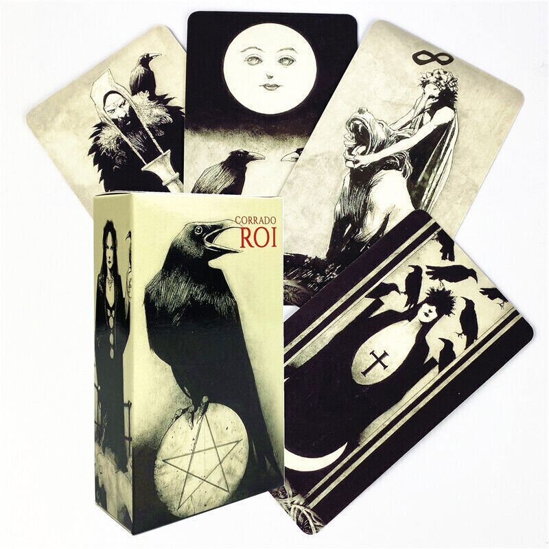 Murder of Crows Tarot - 78 Card Deck Divination Occult Oracle Game Cards