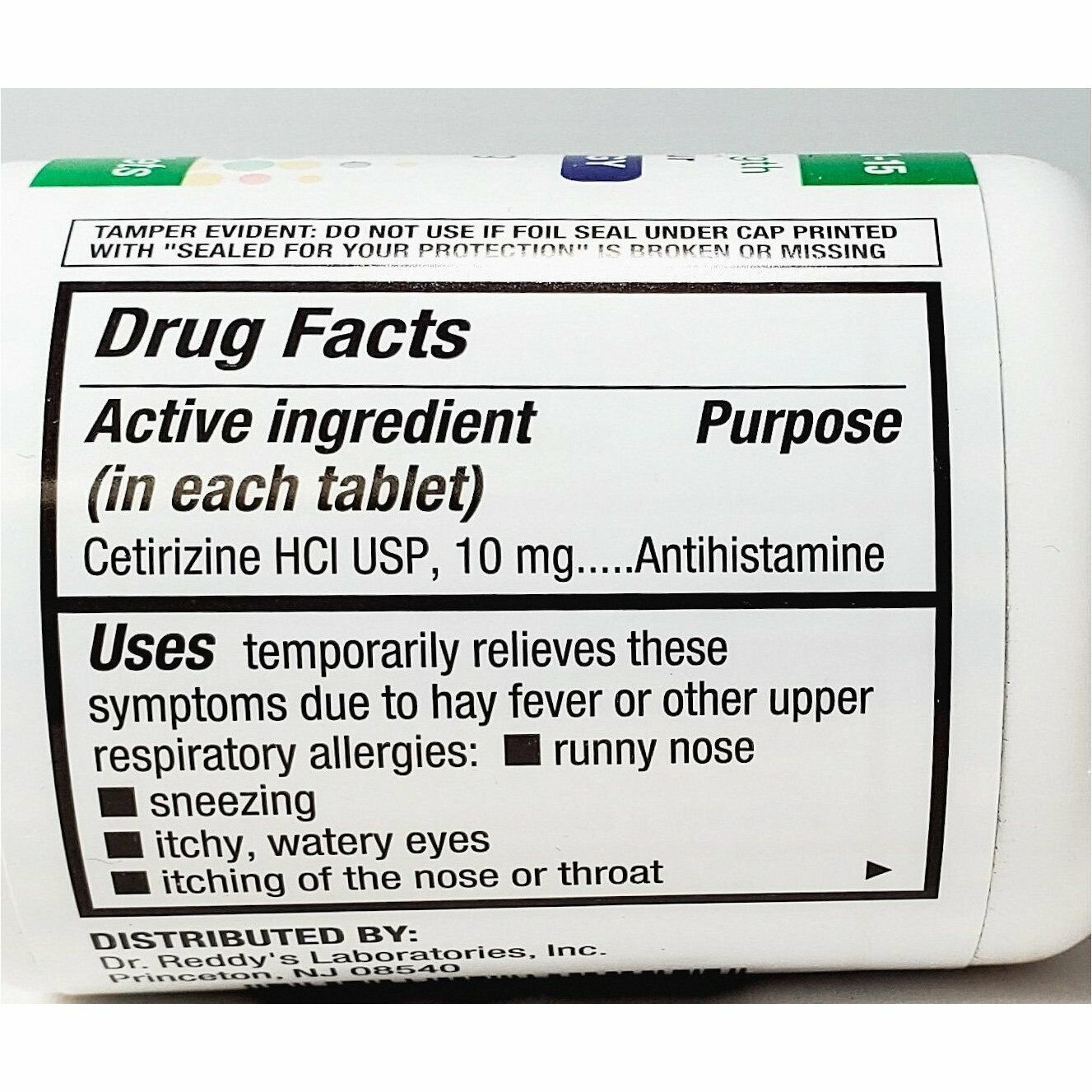 Cetirizine Hydrochloride Antihistamine 10mg Tablets 500ct