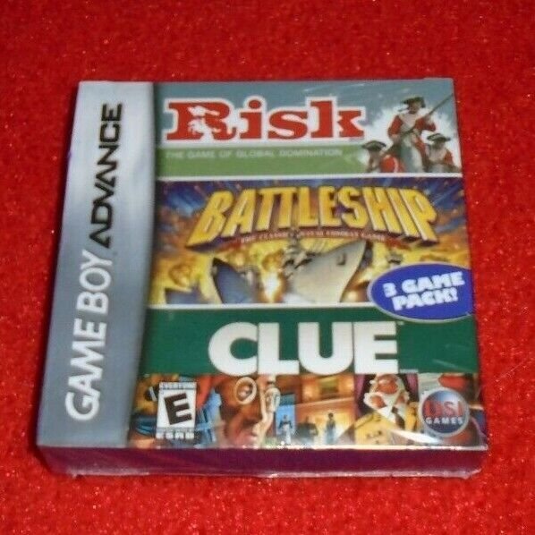 Risk Battleship Clue Game for your Nintendo Gameboy Advance