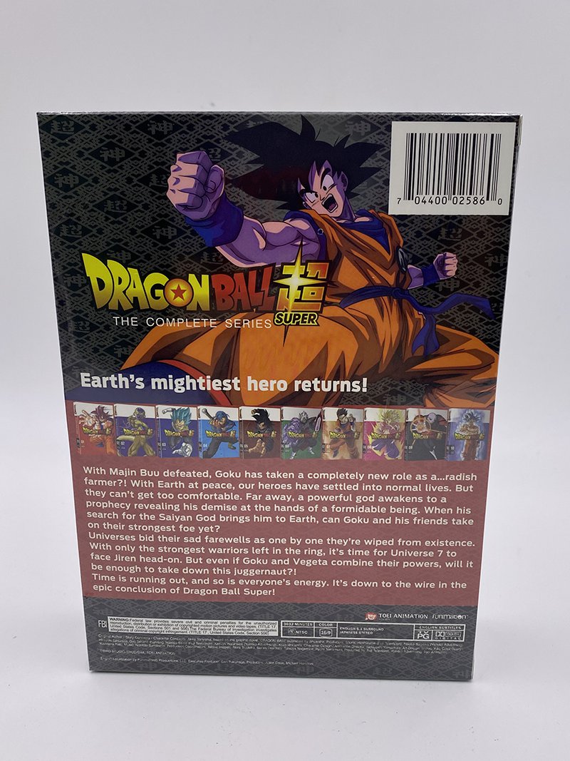 DRAGON BALL SUPER The Complete Series Seasons 1-10 DVD Box