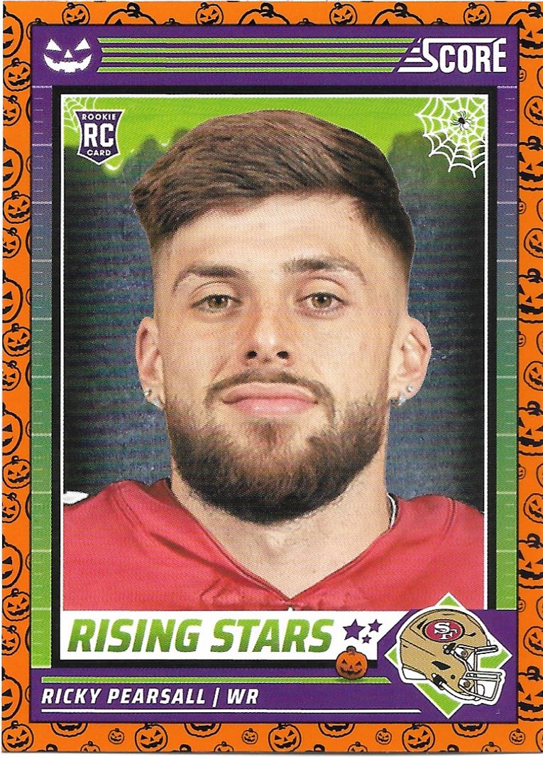 Ricky Pearsall 2024 Score-A-Treat Pumpkins Rookie #42 San Francisco ...