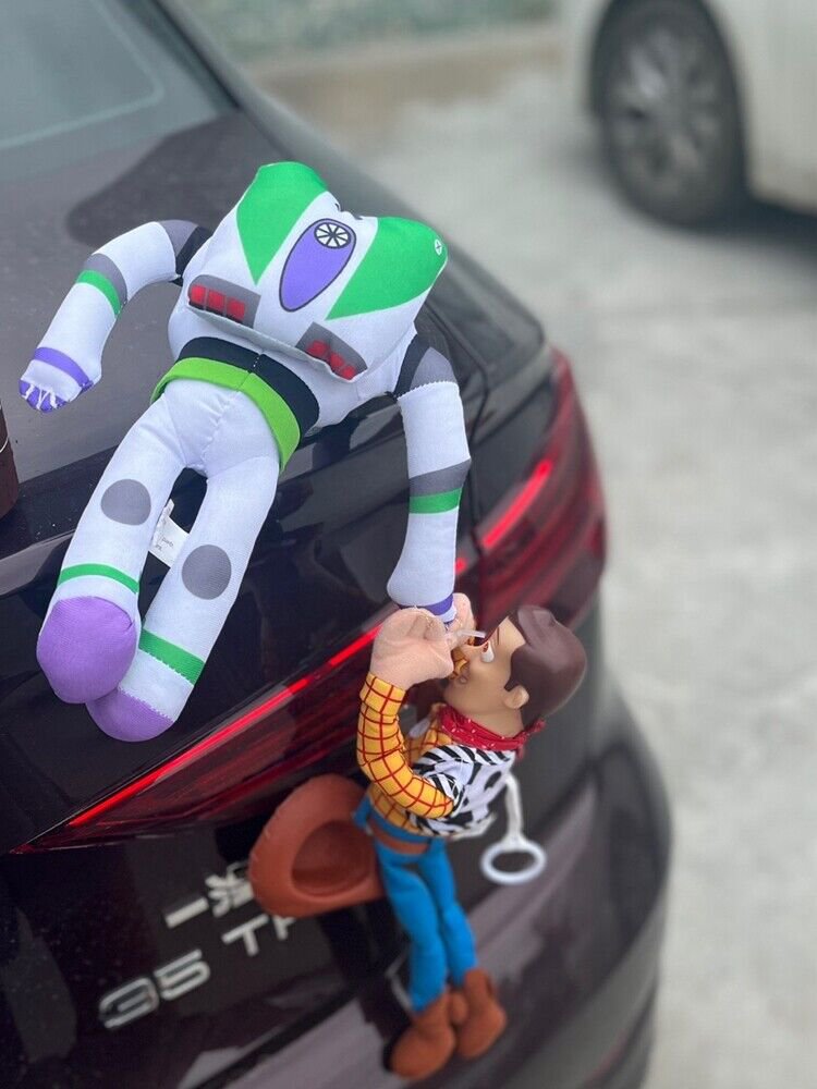 Wonder Toy Story Woody rescue Buzz Doll Outside Car Hanging plush