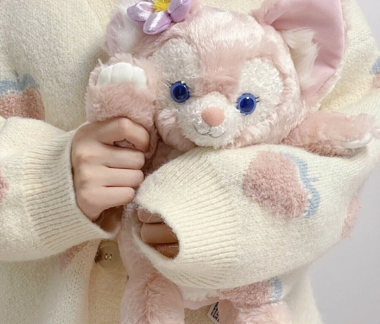 A Disney Duffy New Friend Linabell Fox Plush Toy Doll 35cm