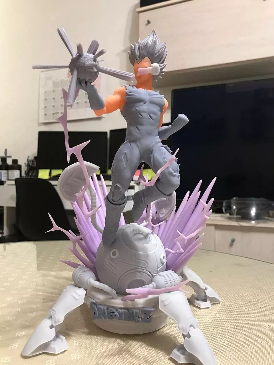 Vegeta Saiyan Spaceship from Dragonball STL FILE 3D model