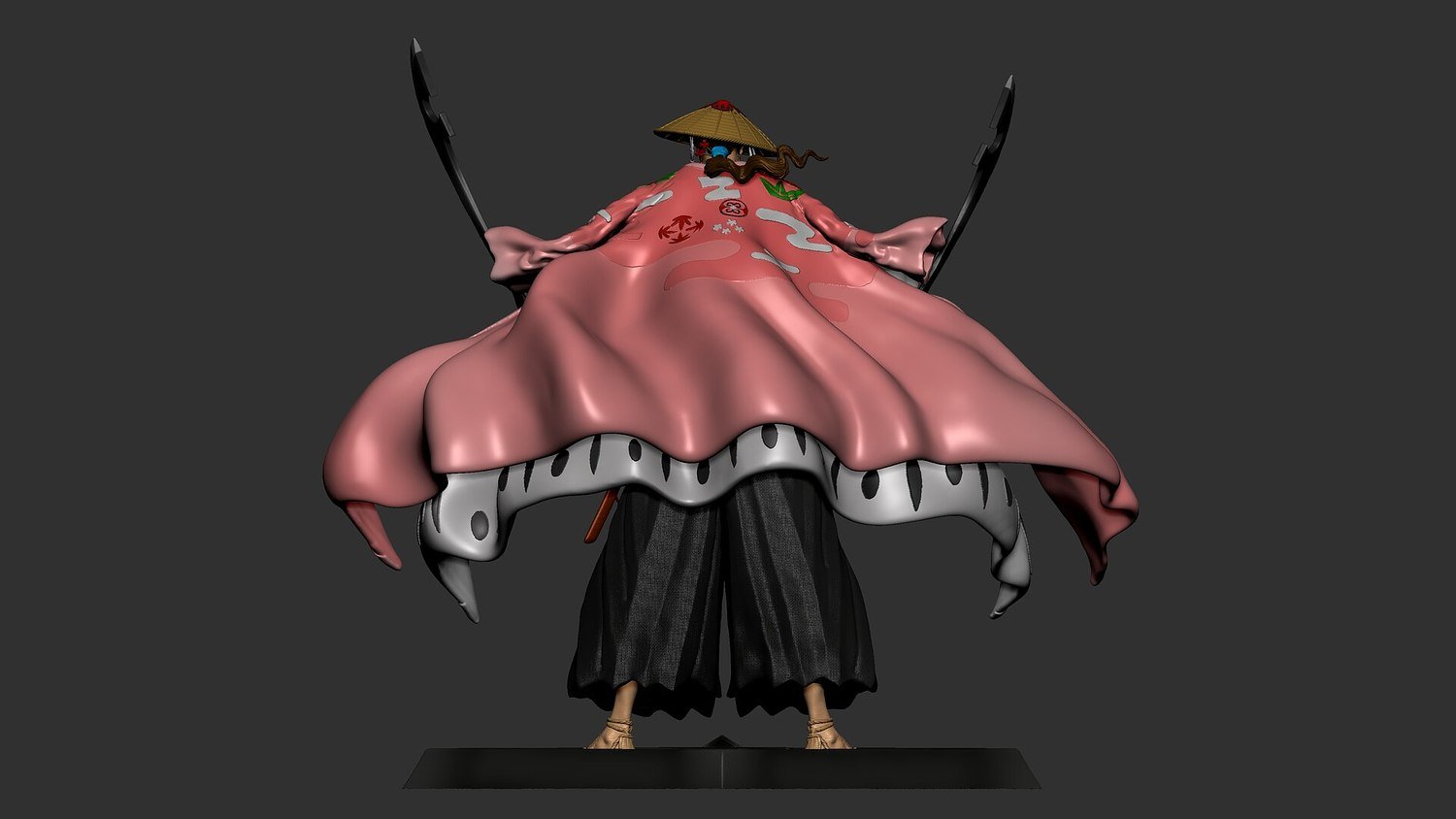 Kyouraku Shunsui From Bleach STL FILE 3D model