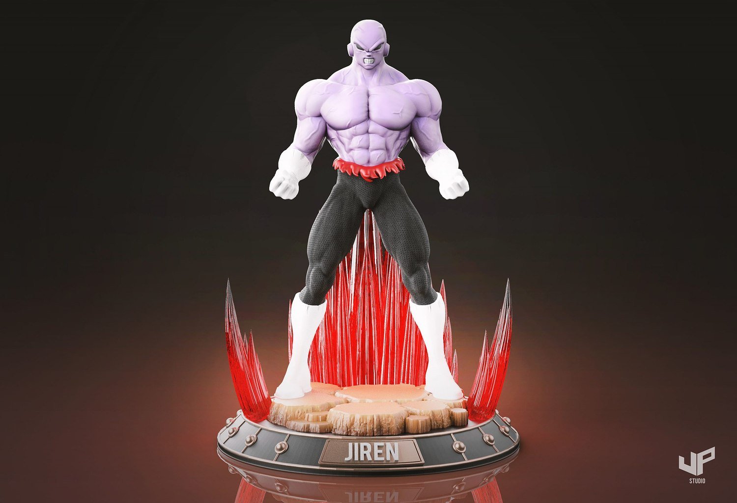 Jiren V2 From DragonBall STL FILE 3D model