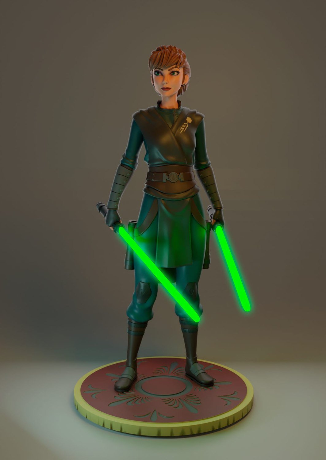 Jedi Anna Fanart STL file